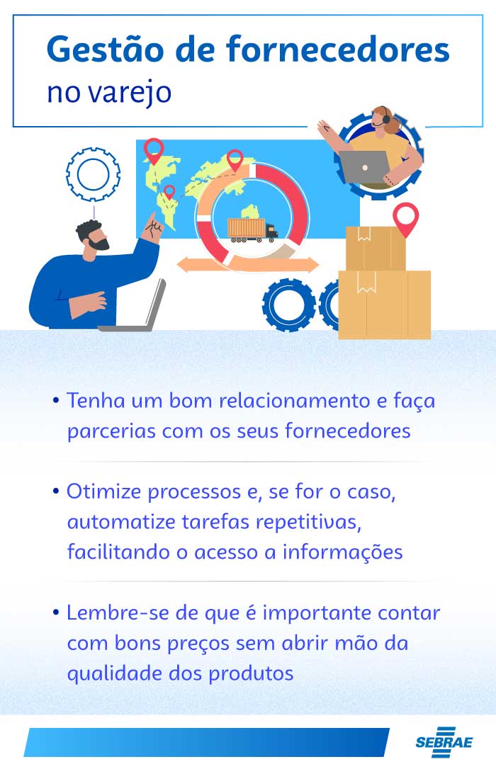 Por que a gestão de fornecedores é importante para o varejo? - Sebrae